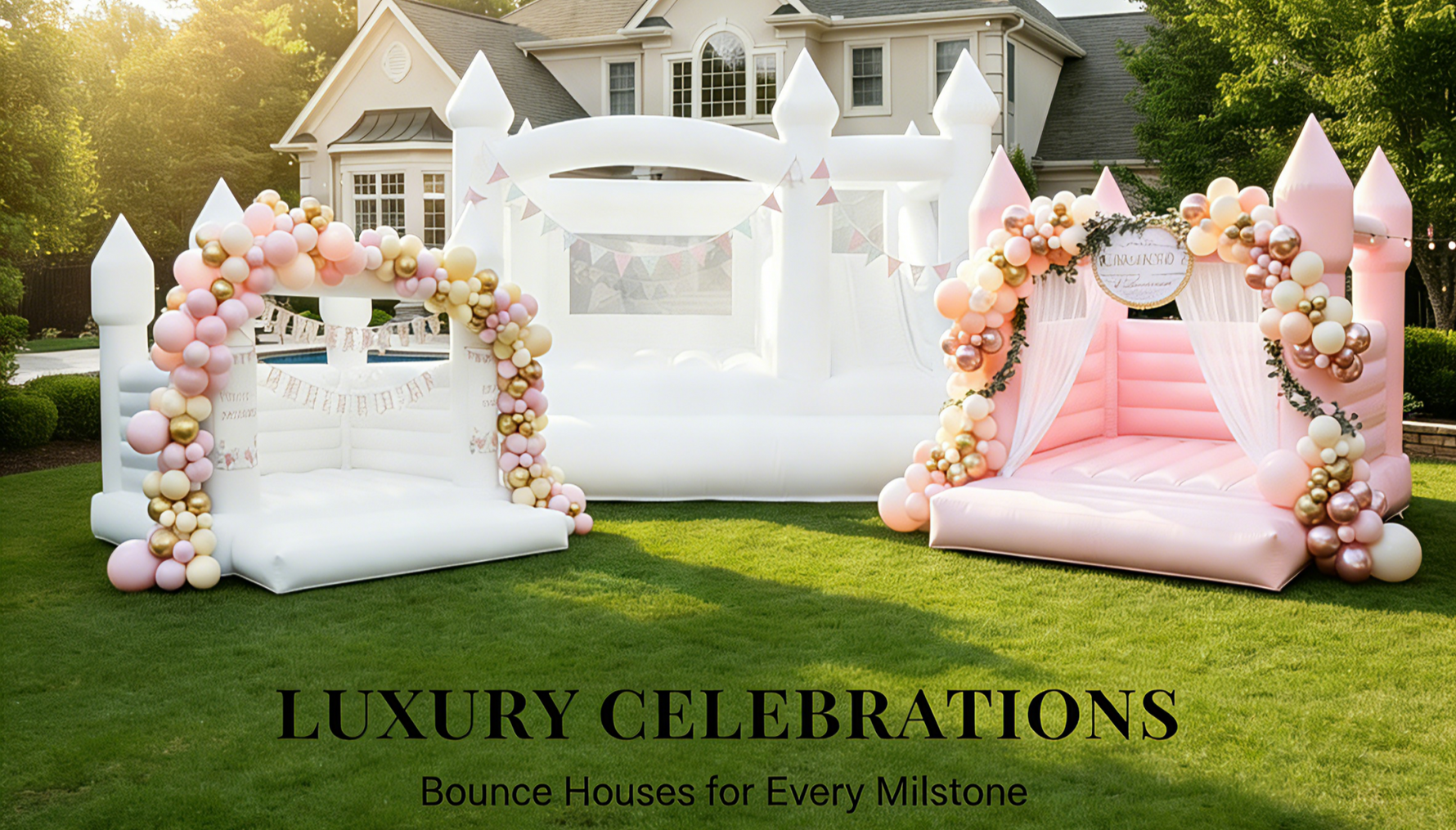Heavy Duty Bounce Houses | Premium PVC Inflatables for Kids & Parties ...